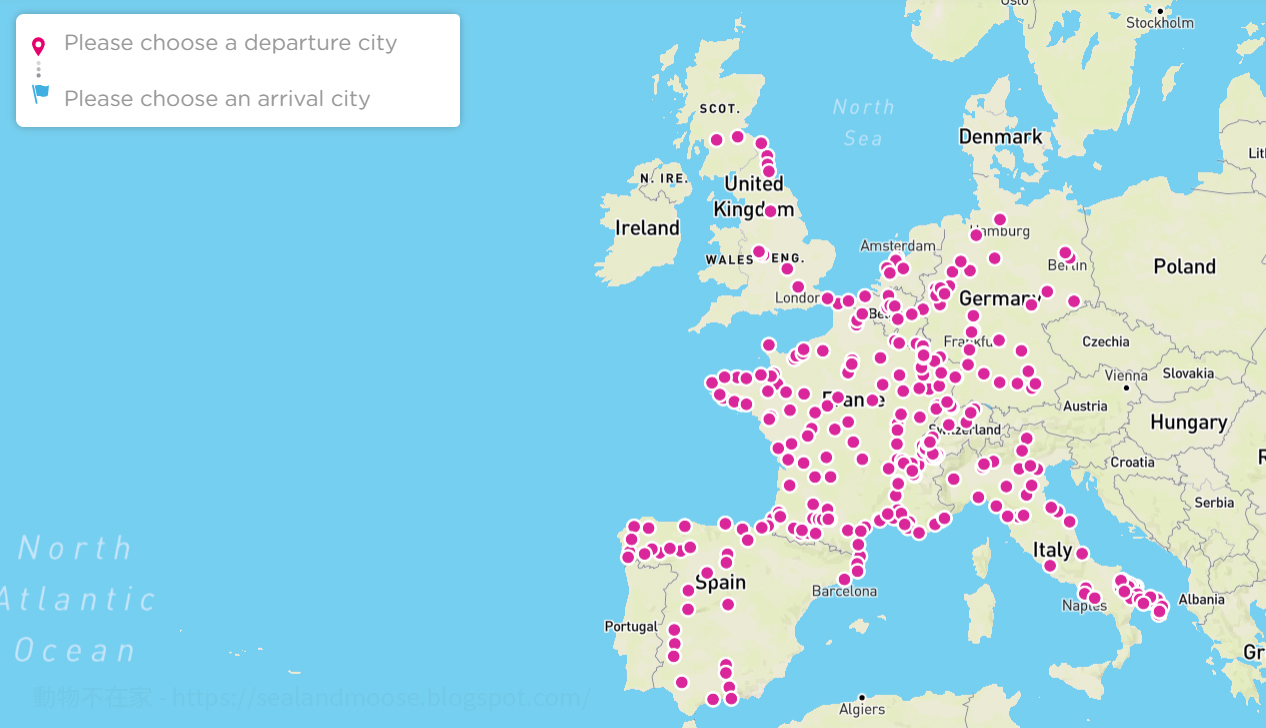 Ouibus (BlaBlaBus) 歐洲長途巴士線上購票、改票教學