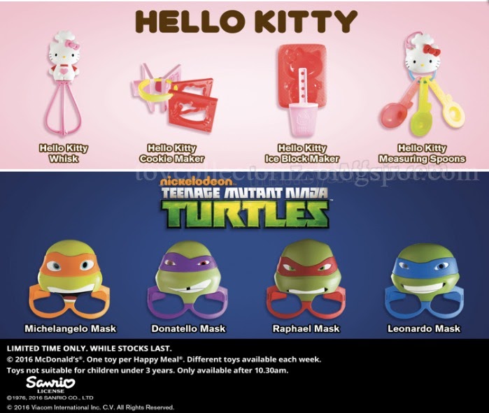 Toy Collector New Zealand: McDonalds Teenage Mutant Ninja Turtles and ...