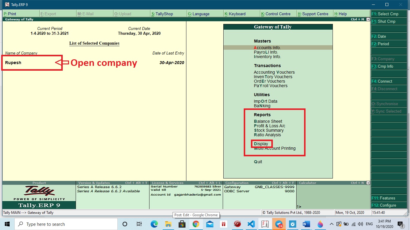 How to Export Data from tally | Tally Data Export in PDF Jpg Xls ...