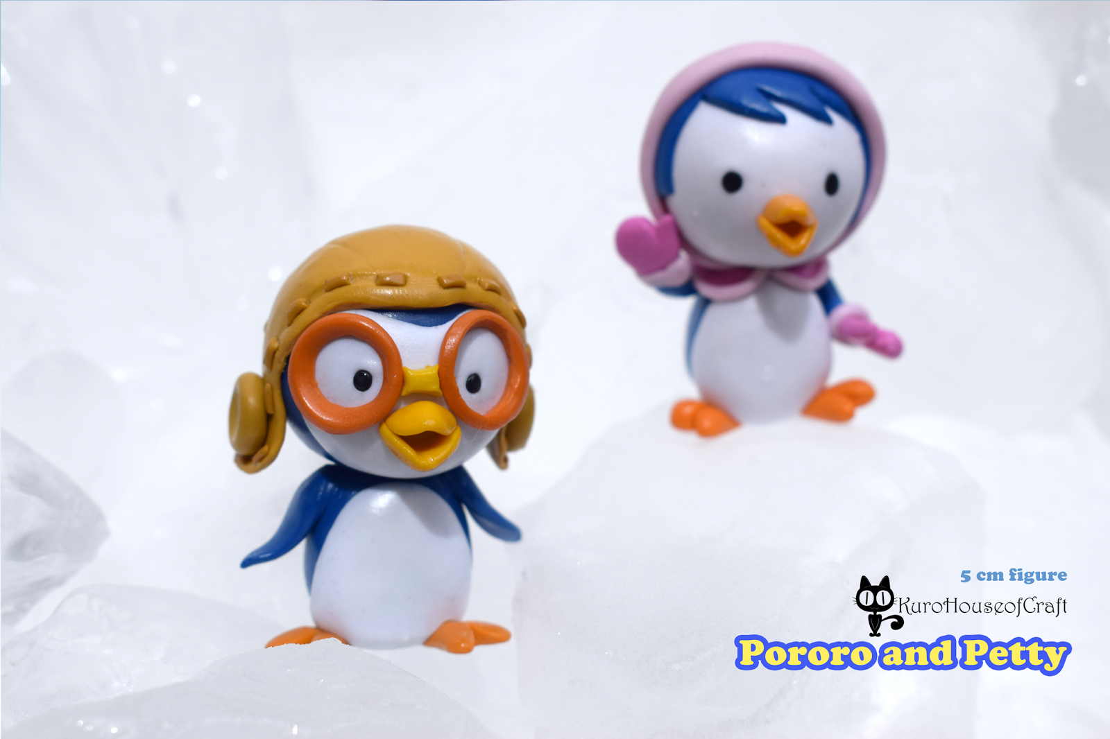 KuroHouse of Craft: Pororo Polymer Clay Figure