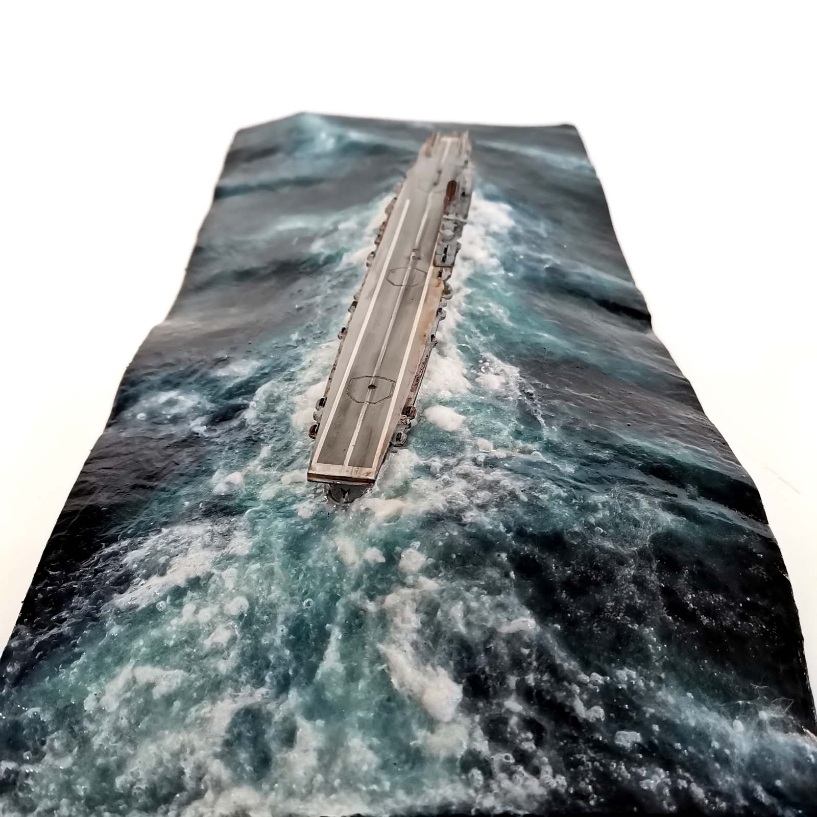 JHmodelator: DIORAMA PORTAAVIONES GRAF ZEPPELIN, ESCALA 1:1250