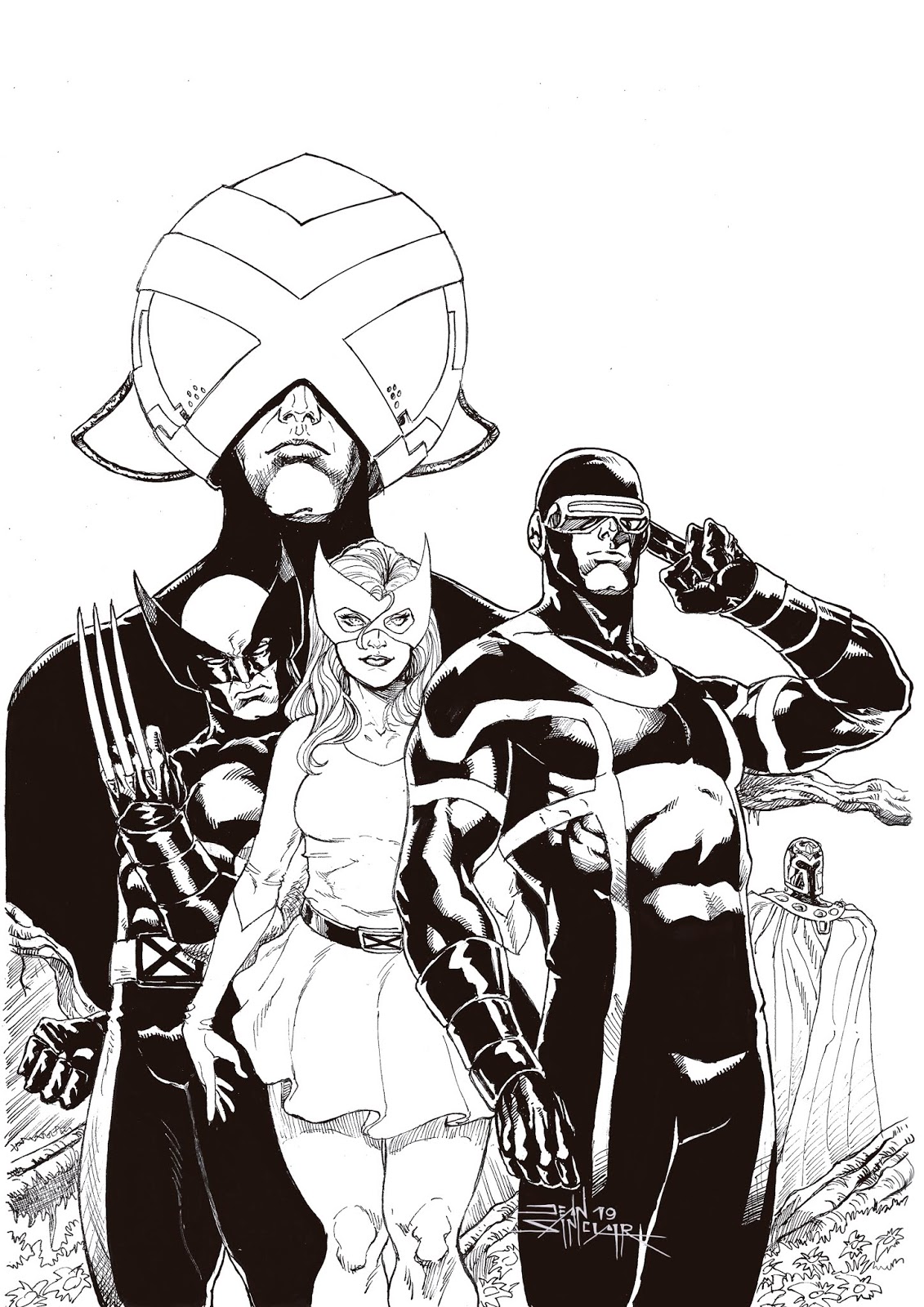 Jean Sinclair Arts: X-men - House of X