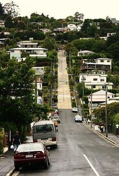 Pinoy New Zealand: World's Steepest Street