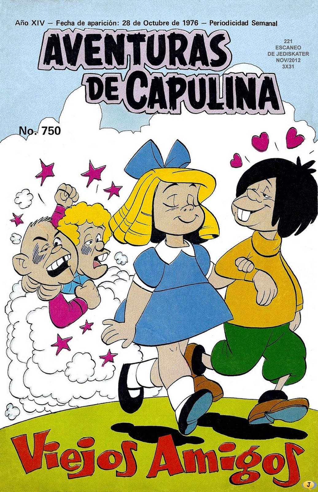 Comics Mexicanos de Jediskater: Aventuras de Capulina No. 750, Jueves ...