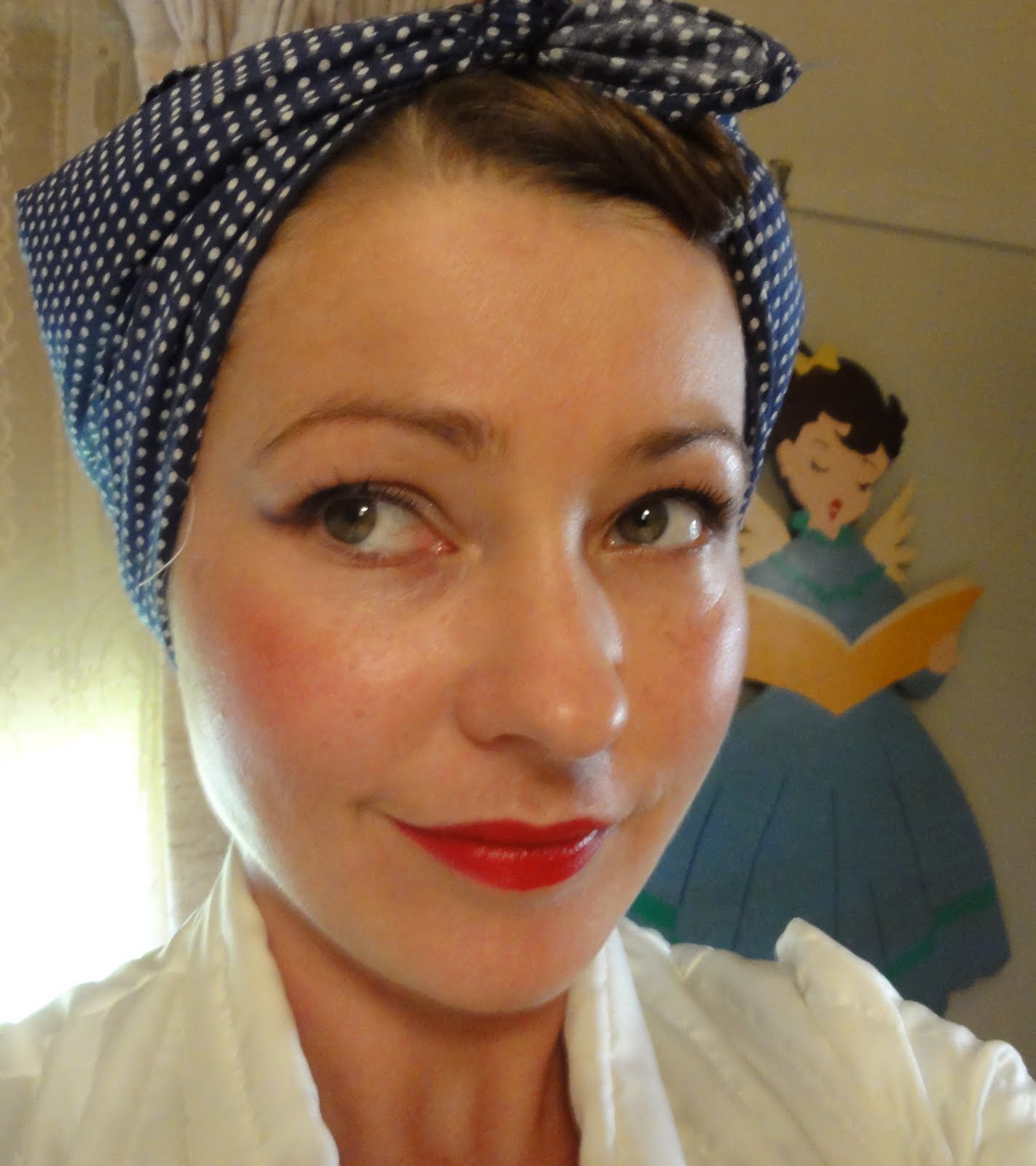 Bells Belles Vintage: How l do rag curls......