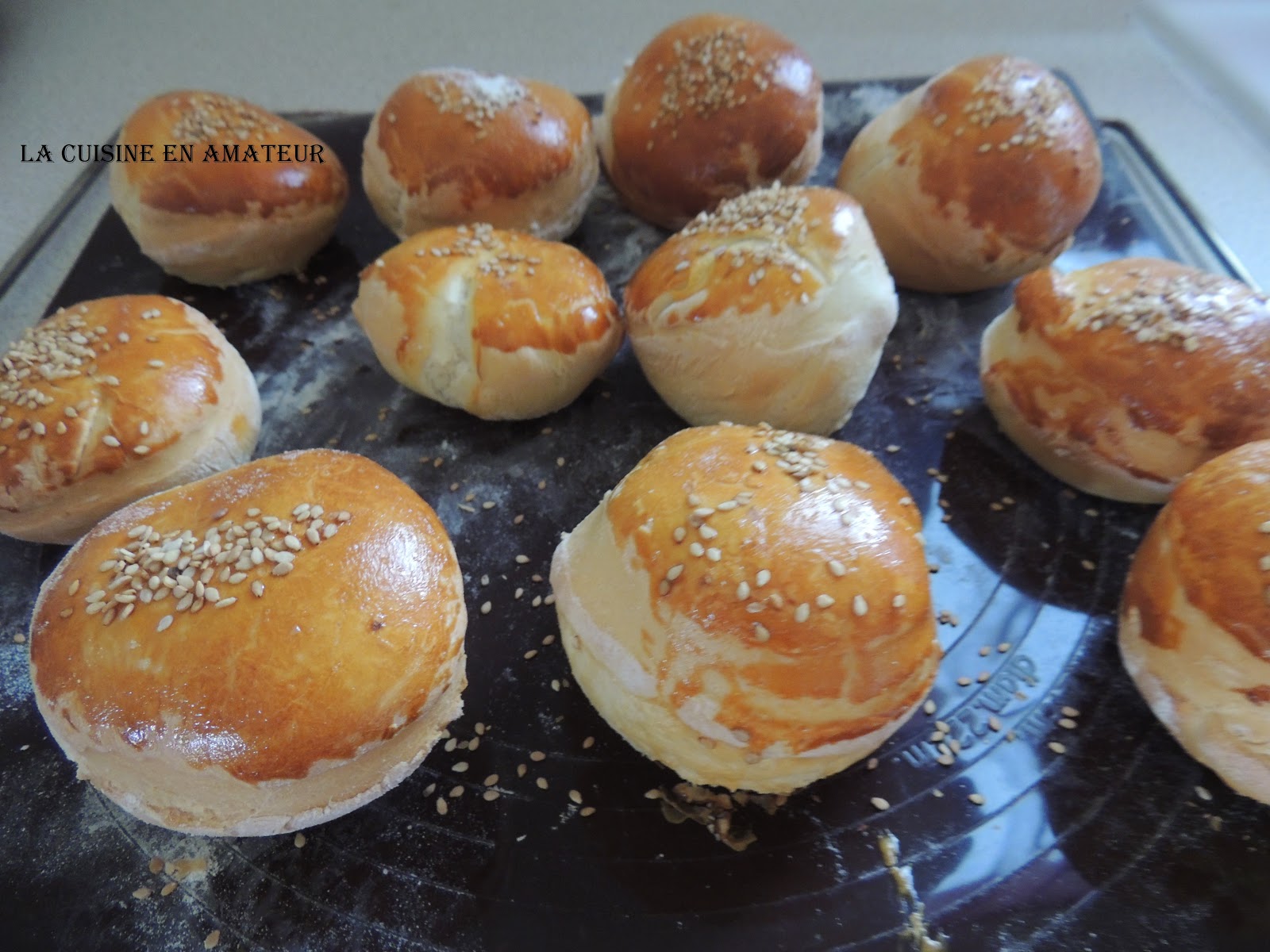 La cuisine en amateur de Maryline: Mini burger poulet