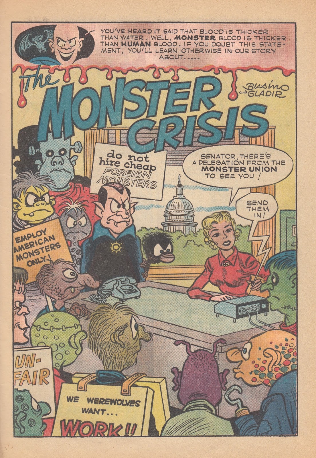 Mixed-Up Monster Club: "The Monster Crisis" Tales Calculated To Drive ...