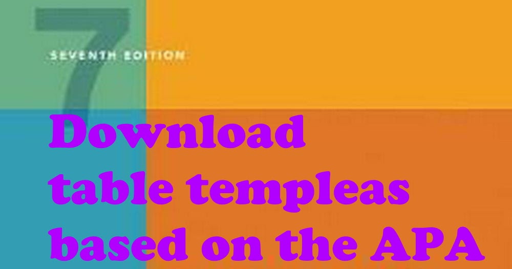 Health Psychology, Stats, APA Templates, and ethics: APA style report ...