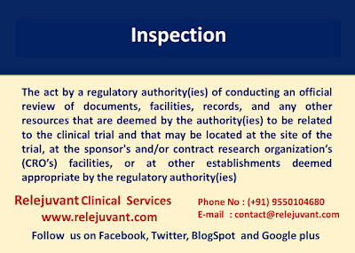 Definition of Inspection | Relejuvant Clinical Services
