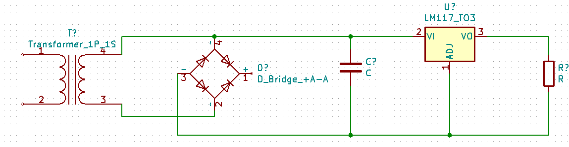 PROYECTO DE UNA FUENTE DE ALIMENTACIÓN LINEAL BÁSICO