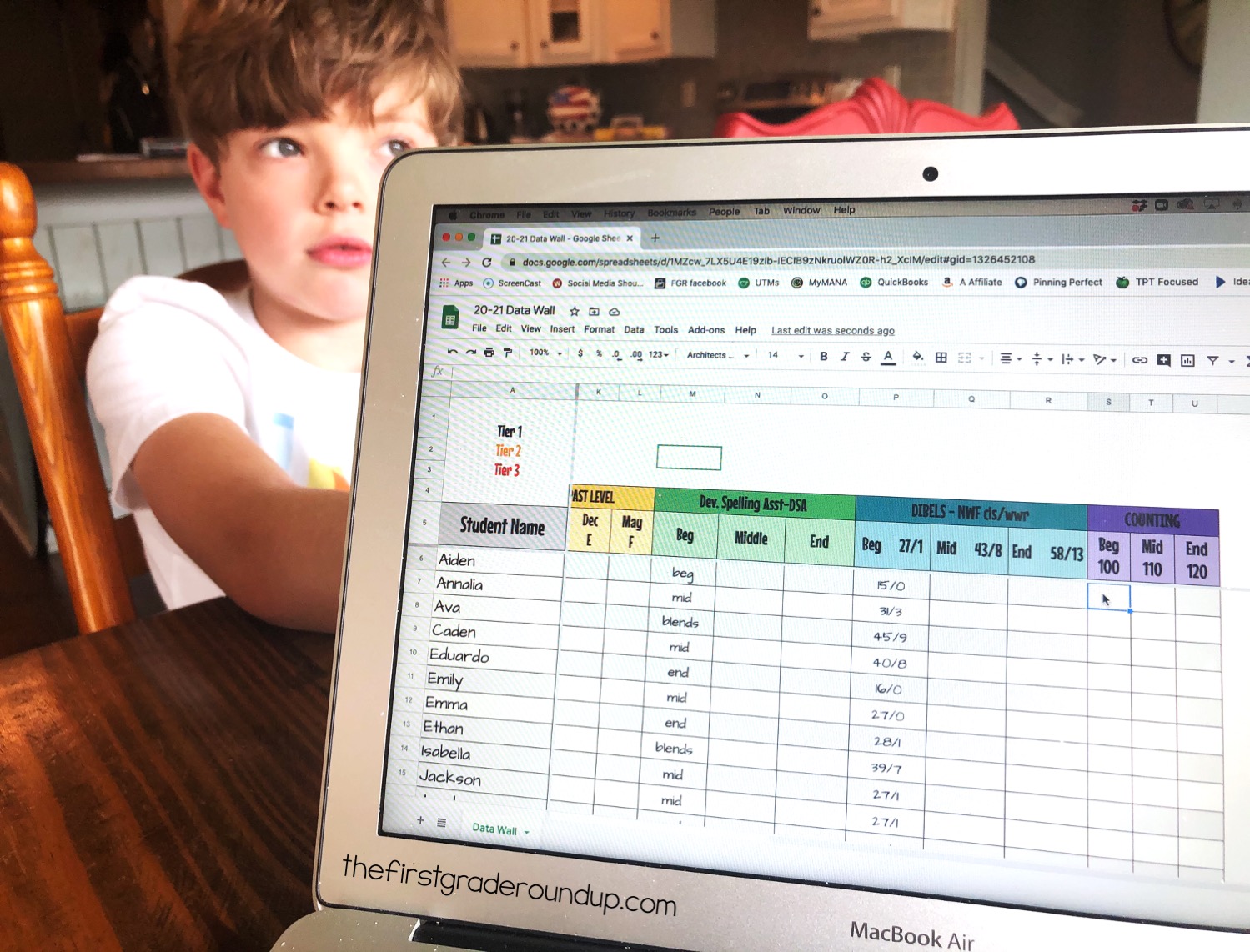 4 helpful Tips for student data organization - The First Grade Roundup