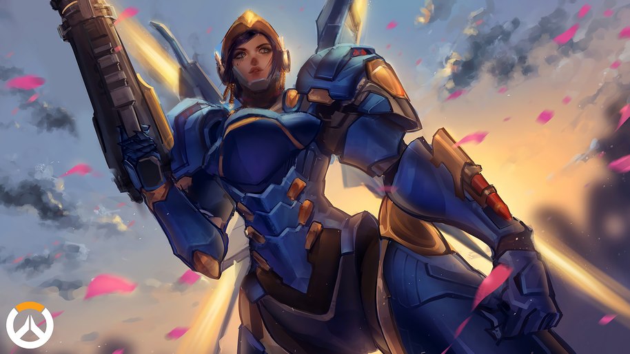 Pharah, Overwatch, 4K, #171 Wallpaper iPhone Phone
