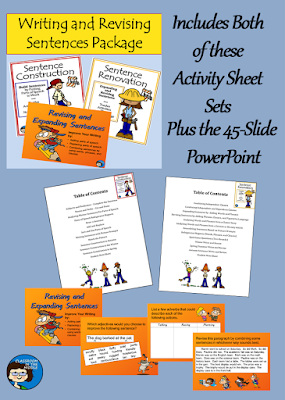 Middle School Mob: Building and Remodeling Sentences