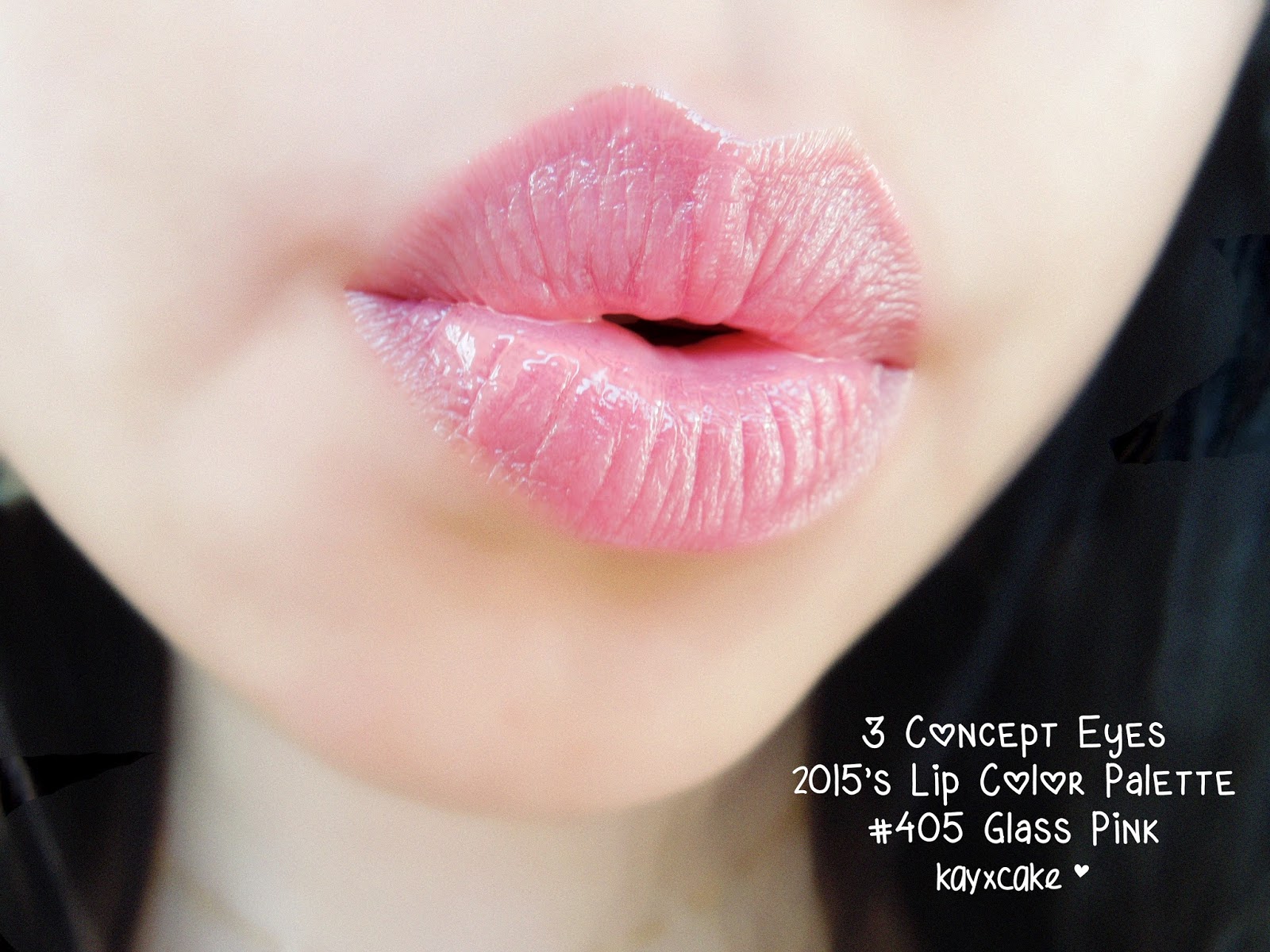 Kay Cake Beauty: 3 Concept Eyes Pink Trophy Lip Color Palette ♡ Review ...