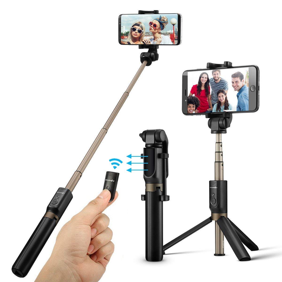 Blitzwolf Bluetooth Selfie Stick Stativ Blitzwolf 3 In 1 Preis