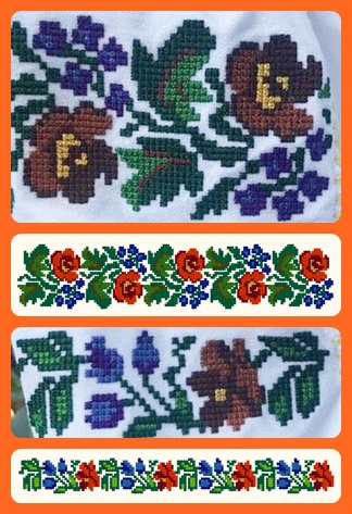 SET1080--modele flori violet