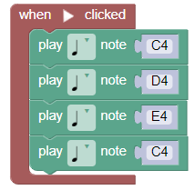 雲林SONG: Solutions to Blocky Game Music (Blockly 音樂遊戲參考解法)