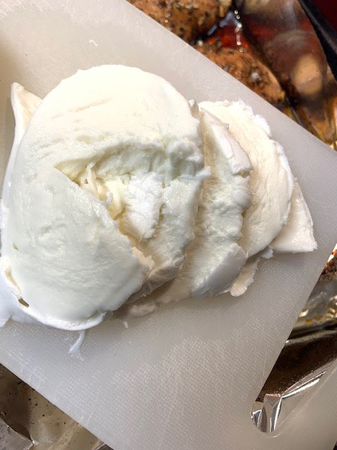 BUF - MOZZARELLA DI BUFALA - Two Appetizers and Balsamic Chicken