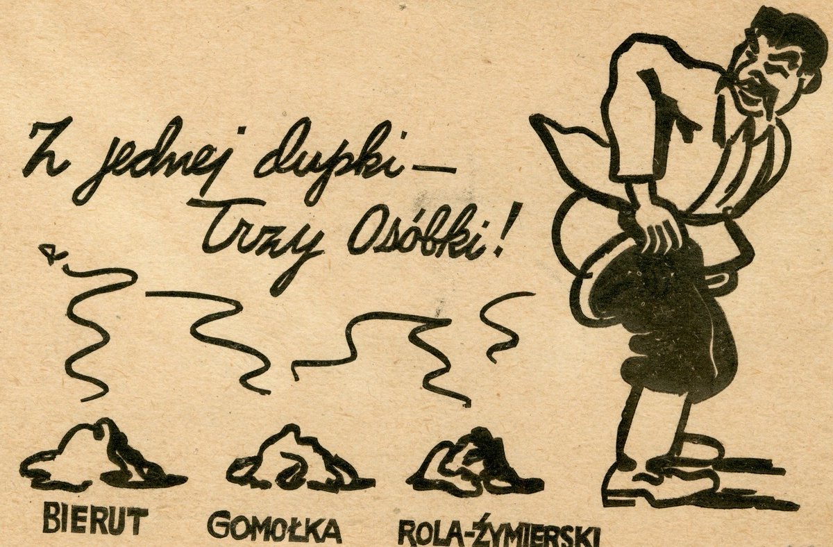 Matusiak: Z jednej dupki trzy osobki