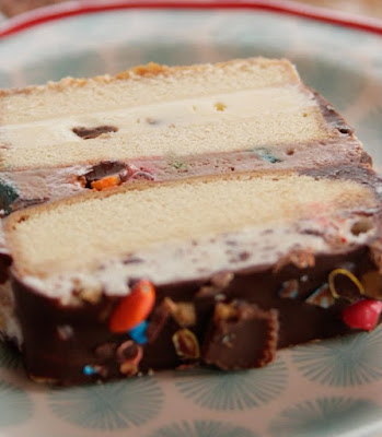 Ice Cream Layer Cake - YummyFood255