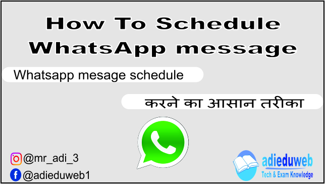 WhatsApp Schedule whatsapp-schedule