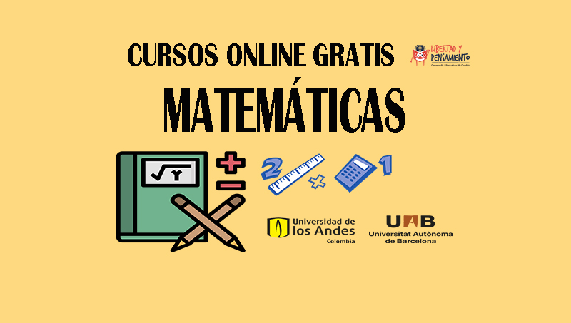 25 Cursos de Matemáticas gratis en todos los niveles