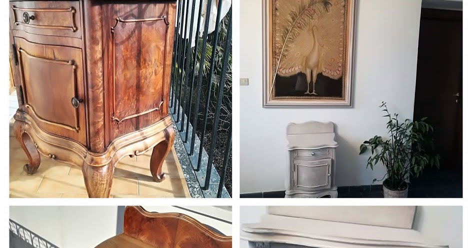 vita da shabby: trasformare in style shabby un vecchio comodino