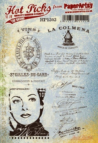 PaperArtsy: Live Work Create {with Hot Pick Stamps by Gillian Simson}