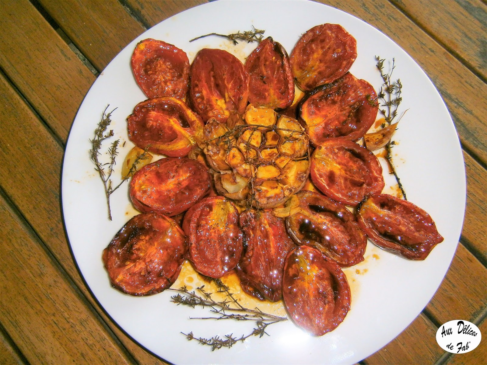 Aux délices de Fab: Tomates rôties au four