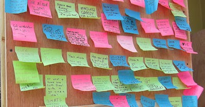 Anatomy of an Online Course: Comment Wall