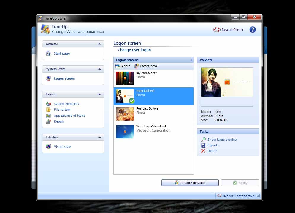 Mengubah Tampilan Welcome Pada Windows