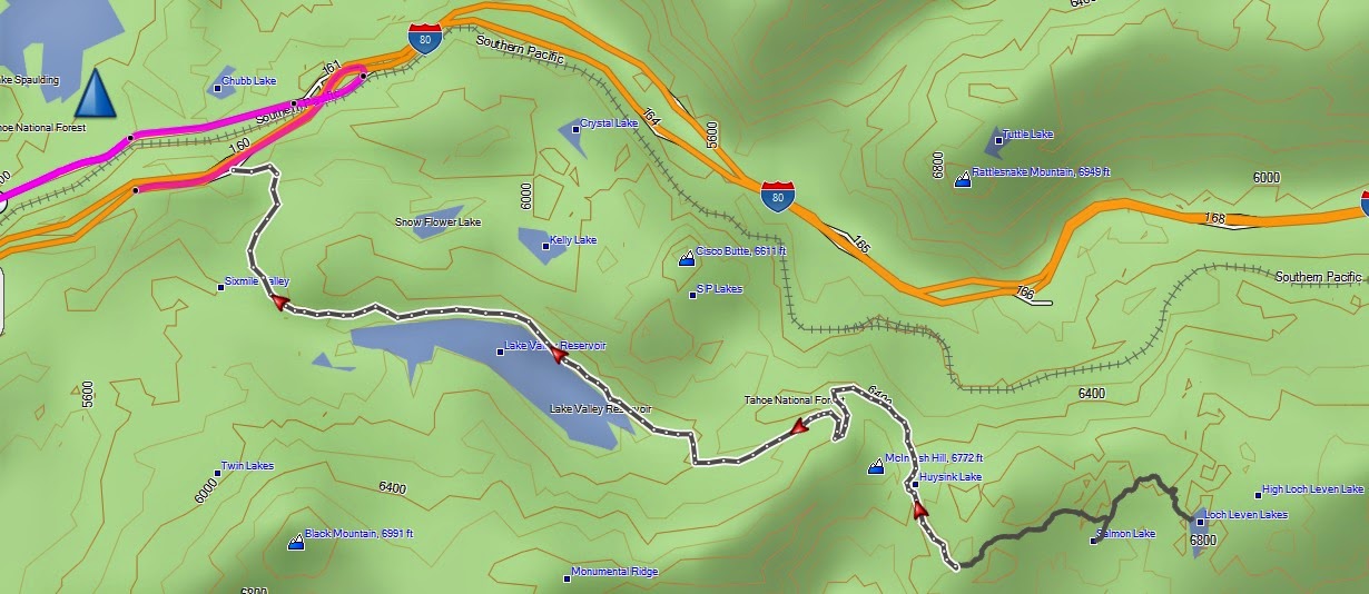 Peachy Hiker: Loch Leven Lakes in Tahoe National Forest