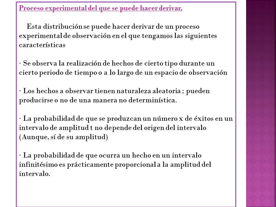 Distribucion Poisson: Poisson