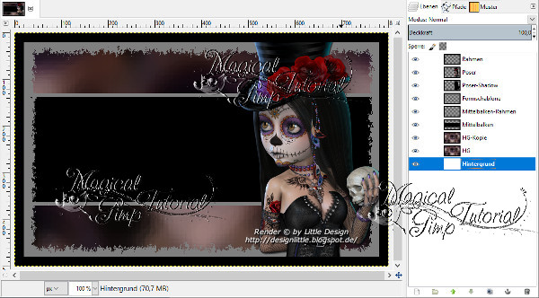 Magical Gimp-Tutorial: Gimp Tutorial "Scary Night"