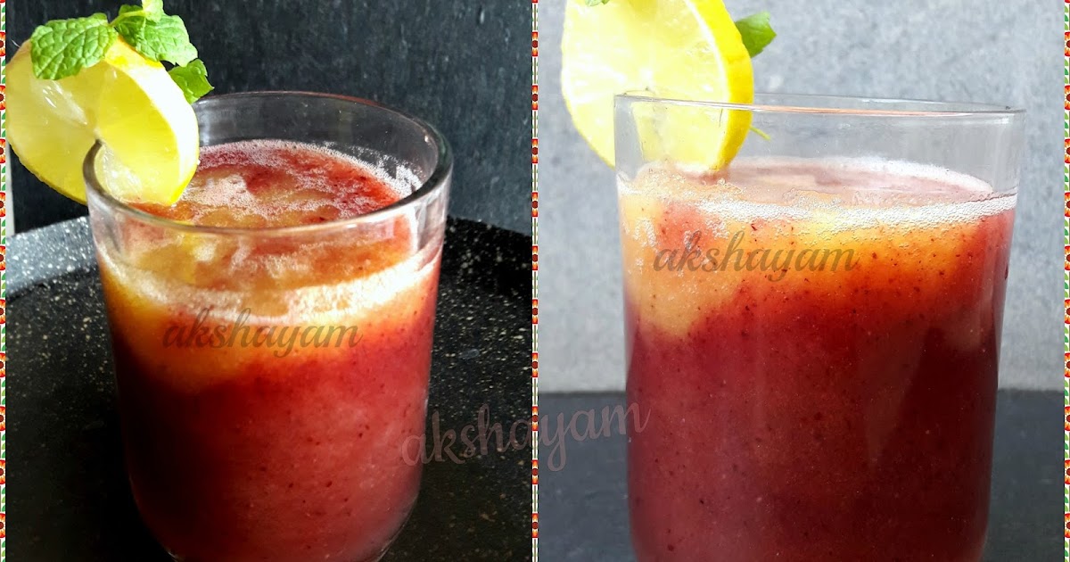 Mixed Fruit Lemonade ~ Home cooking