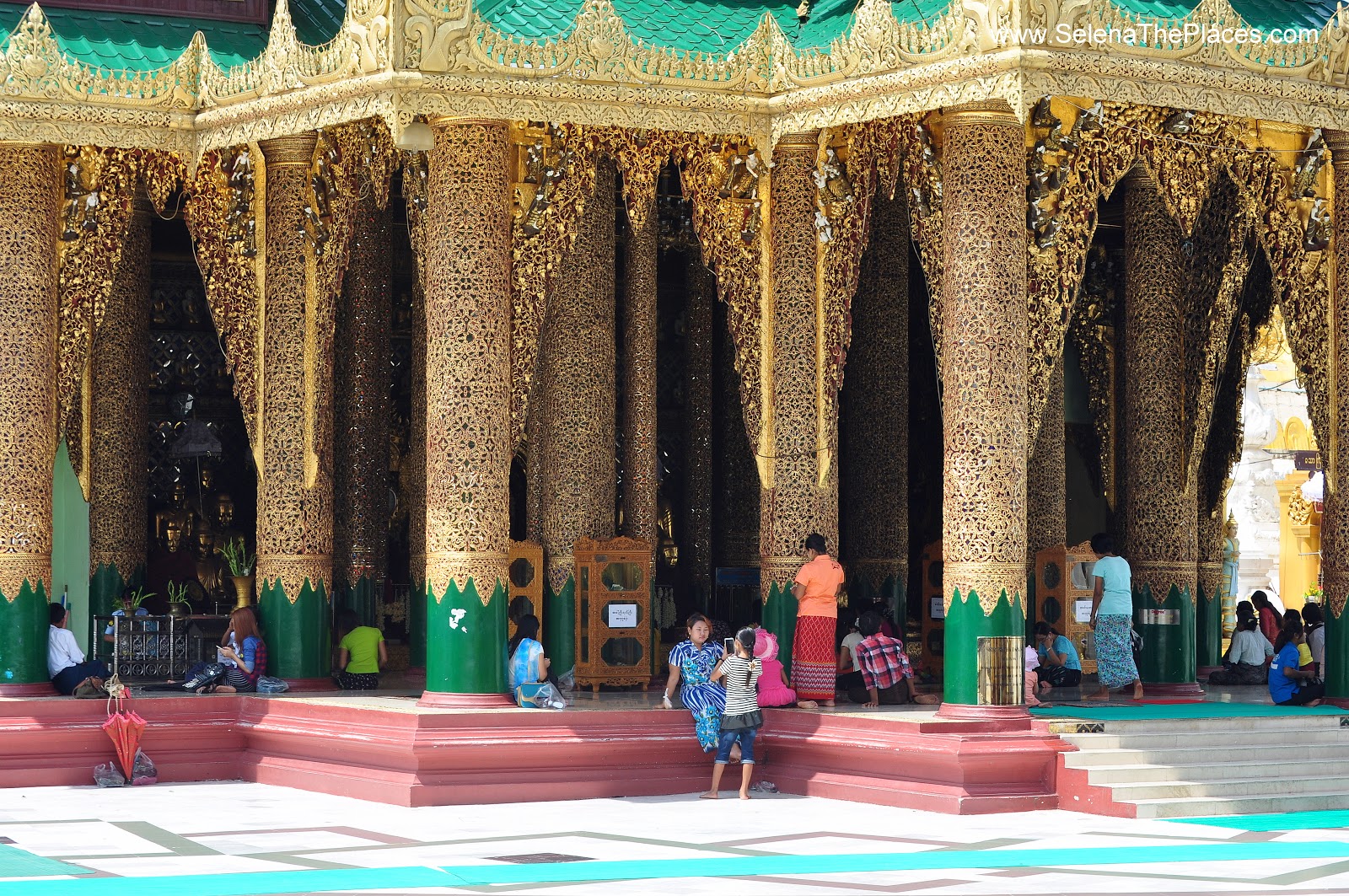 Oh, the places we will go!: Shwedagon Pagoda - The Crown of Burma