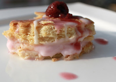 Heart Shaped Chambord Raspberry Napoleons for your Valentine | What's ...