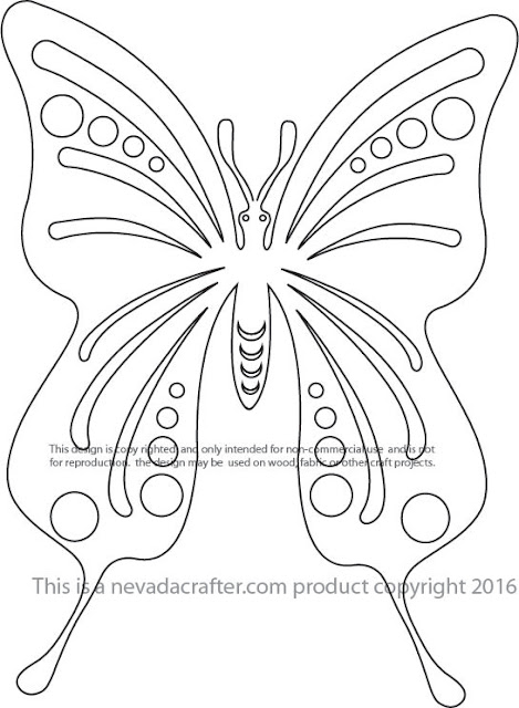 Free Patterns and ideas: Butterfly Multiuse pattern