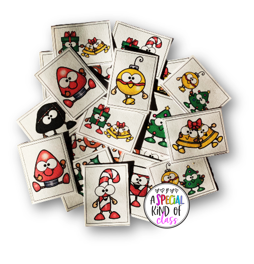 A special kind of class: Christmas Visual Discrimination Freebie