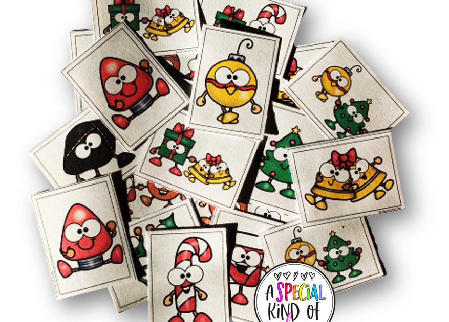 A special kind of class: Christmas Visual Discrimination Freebie