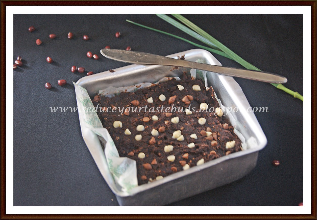 Azuki Bean Brownies - Seduce Your Tastebuds...