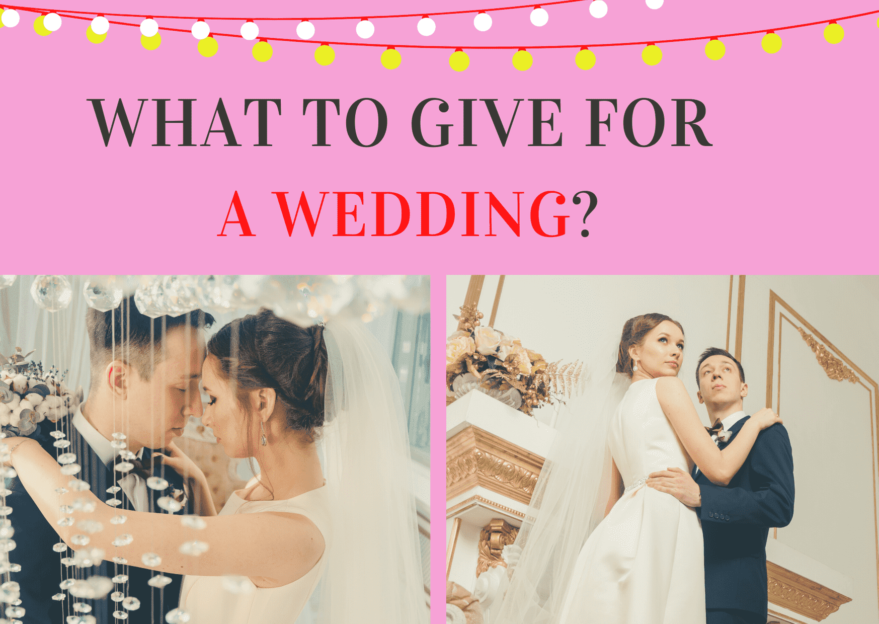 What To Give For A Wedding what-to-give-for-a-wedding