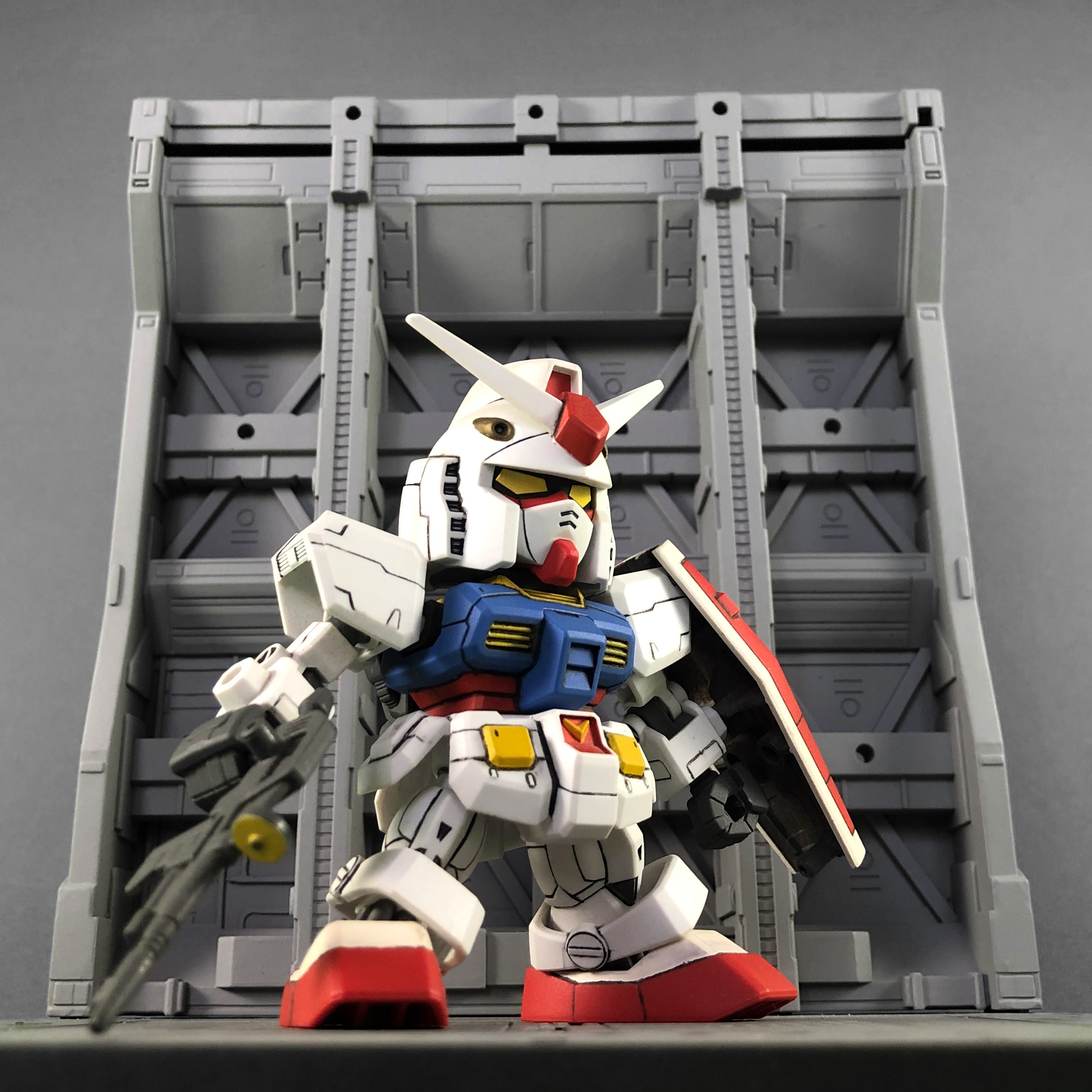 RX-78-2 Gundam SD Cross Silhouette and EX-Standard