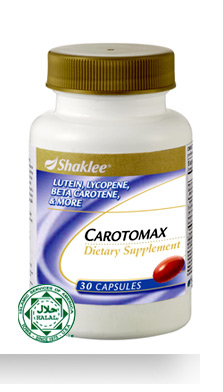 Supplement Semulajadi Dari SHAKLEE: CAROTOMAX SHAKLEE UNTUK MATA DAN KULIT