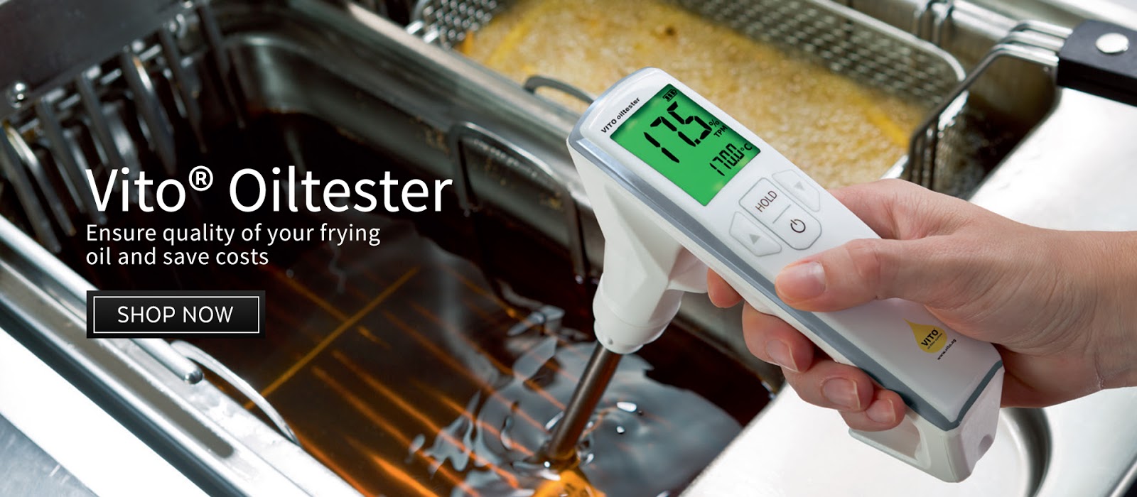 Test The Oils Before You Fry With VITO Oil Tester - SH Traders