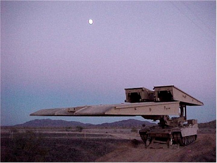 MILITARY BRIDGE OPERATIONS: Heavy Assault Bridge System H82510 - XM104 ...