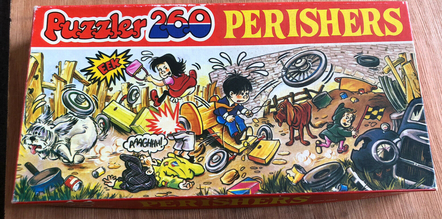 Boys Adventure Comics: 'The Perishers' jigsaws