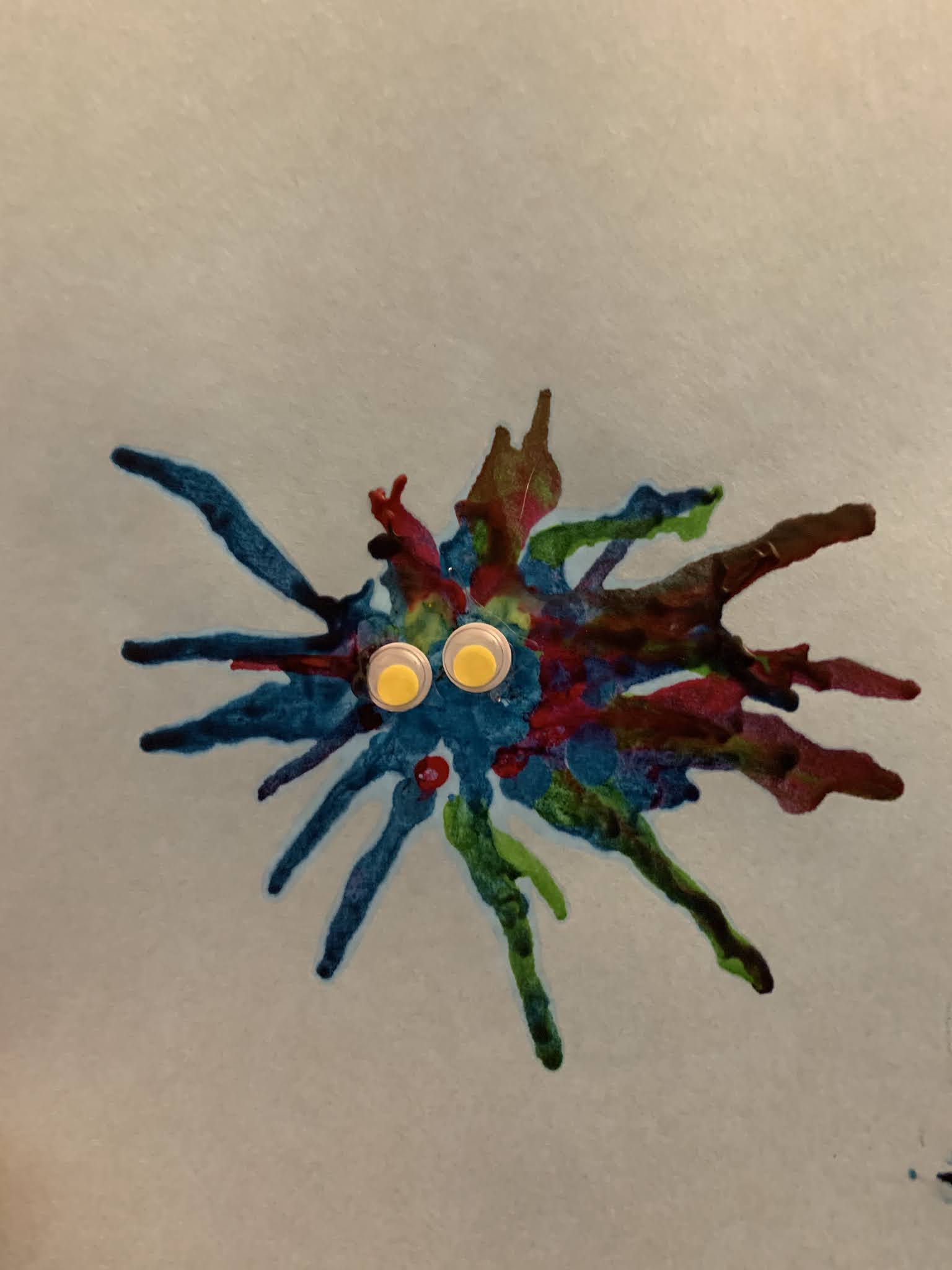 What I Live For: Corona Virus crayon craft