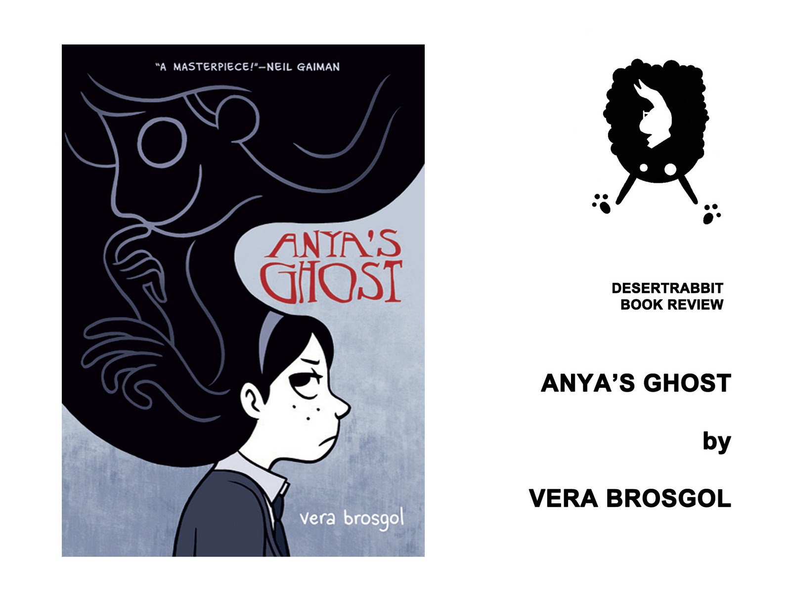 Nicky Soh: IN DEPTH BOOK REVIEW: Anya's Ghost by Vera Brosgol