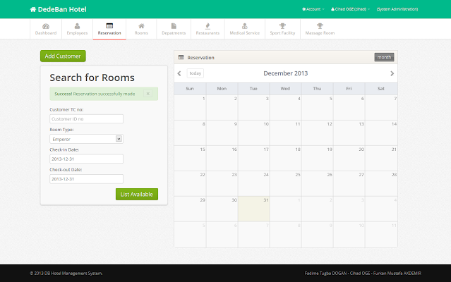 Hotel Management System With PHP & MySQL
